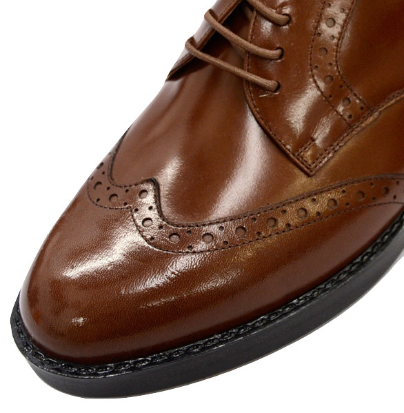 KITAJIMA 北嶋製靴 232 ウイングチップ ヒールアップ ビジネス