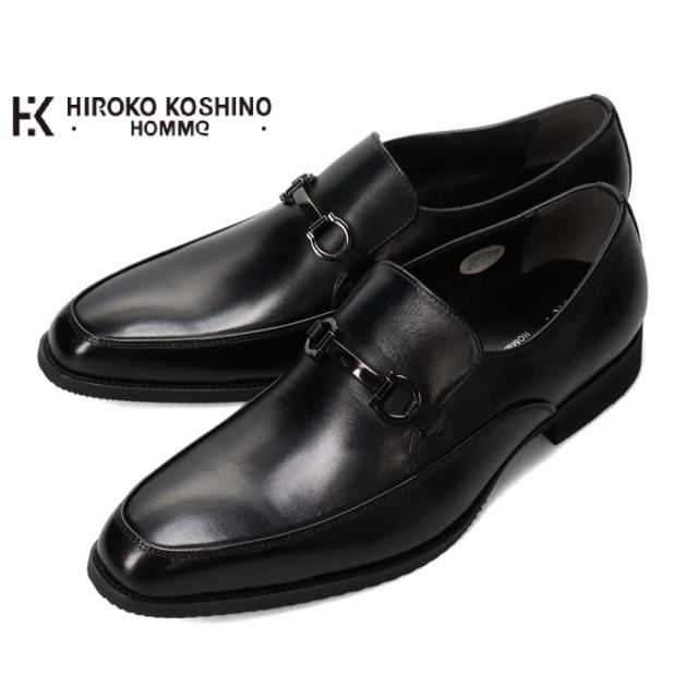 ヒロコ コシノ HIROKO KOSHINO ユーチップ スリッポン シューズ HR5004 本革 メンズ 紳士靴 革靴 (nesh)