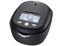 ★タイガー魔法瓶 土鍋ご泡火炊き JRX-G060-KG [エボニーブラック]