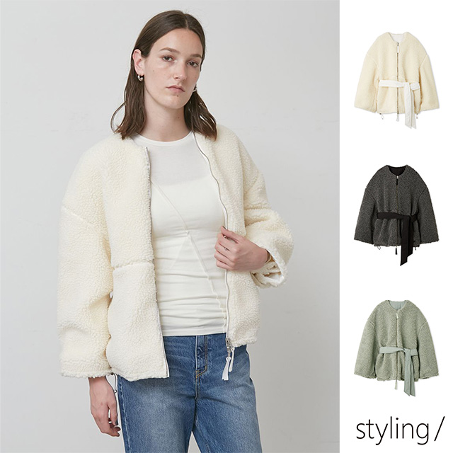 スタイリング 【FIRST DOWN×styling/】リバーシブル ブルゾン 【2025 新作】