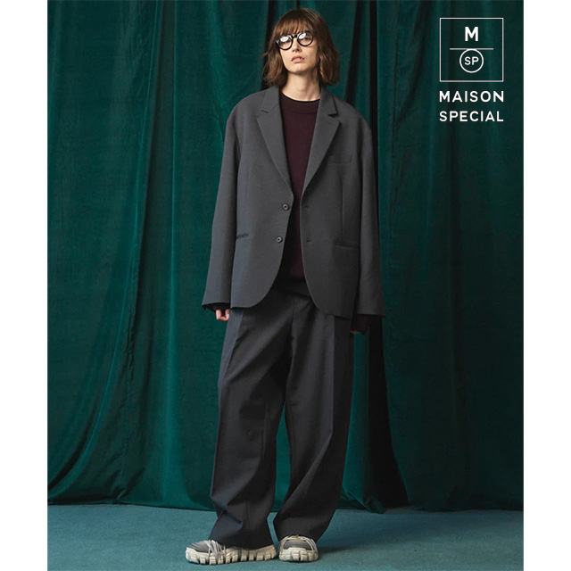 MAISON SPECIAL メゾンスペシャル ヴィンテージ ライク リラックス オーバー セット アップ Vintage Like Relax-Over Set Up 【2025 新作】