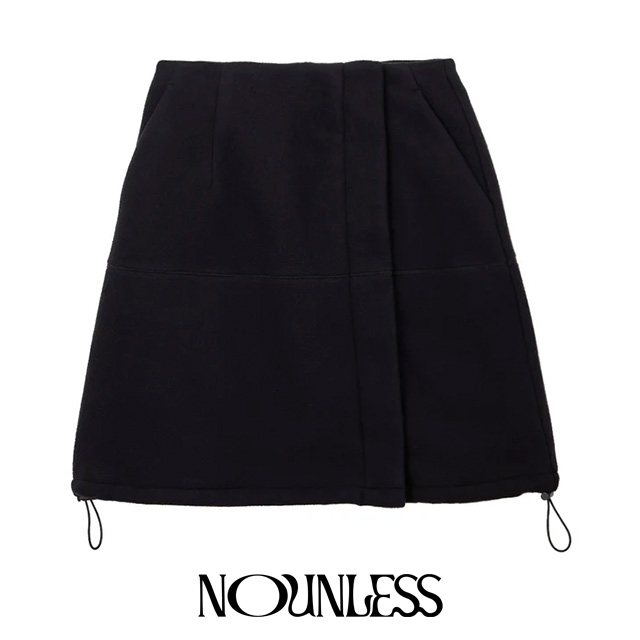 ナウンレス NOUNLESS ナウンレス フリース ミニ スカート NOUNLESS FLEECE MINI SKIRT【2024 新作】