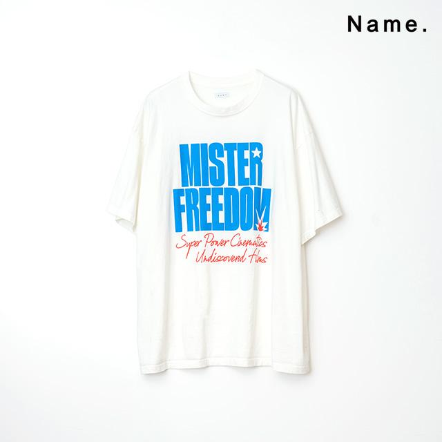 Name. ネーム LOOSE FIT TEE 