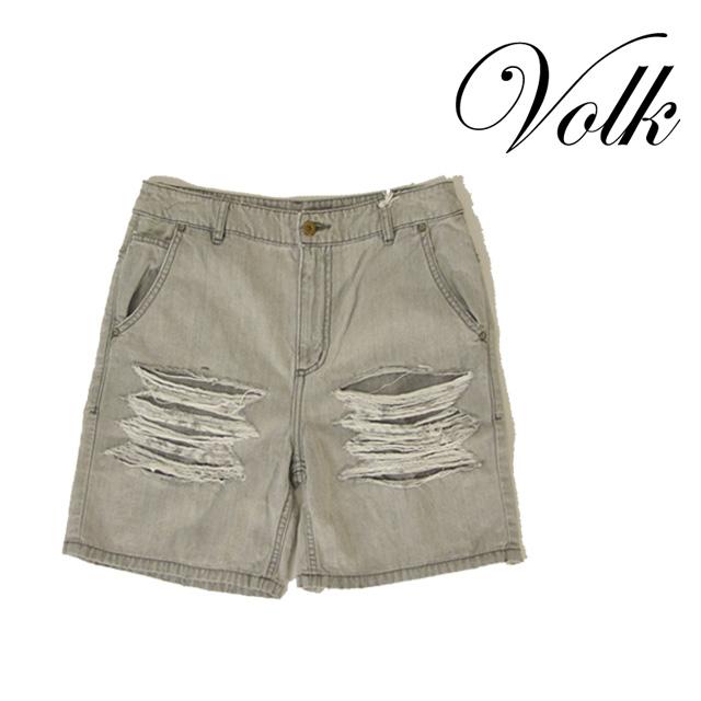 three Hundred Thirty Days/スリーハンドレットサーティーデイズ デニムハーフパンツ