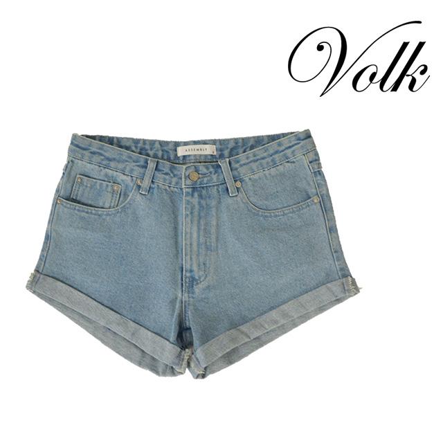 ASSEMBLY LABEL/アッセンブリーレーベル RELAX DENIM SHORT デニムショートパンツ