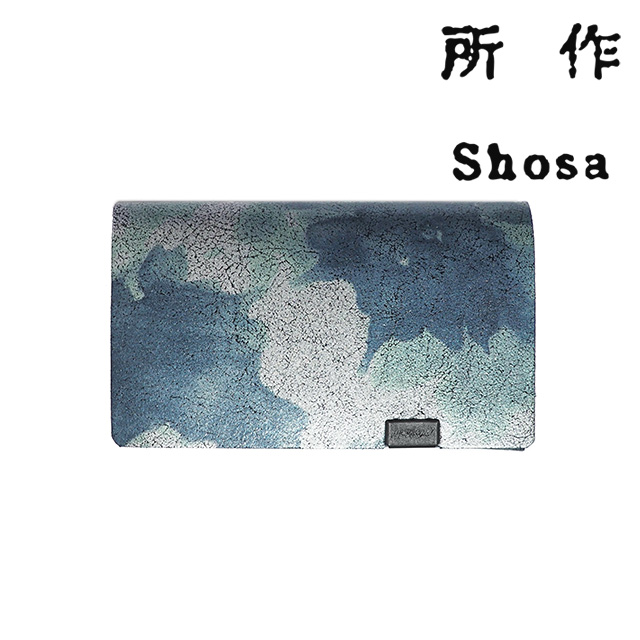 所作 財布 フローラル ケース レザー 本革  財布 小銭入れ shosa No,No,Yes! 【正規販売】