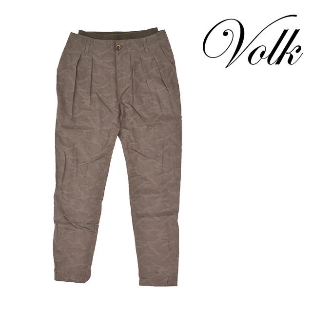 MASCULO/マスキュロ  カモフラージュパンツ レディース グレー 柄 レギンス付き 綿