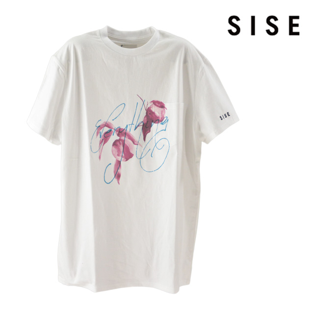 SISE シセ PRINT POCKET T-SHIRT プリント ポケットT ワンポイント 刺繍 2019 新作
