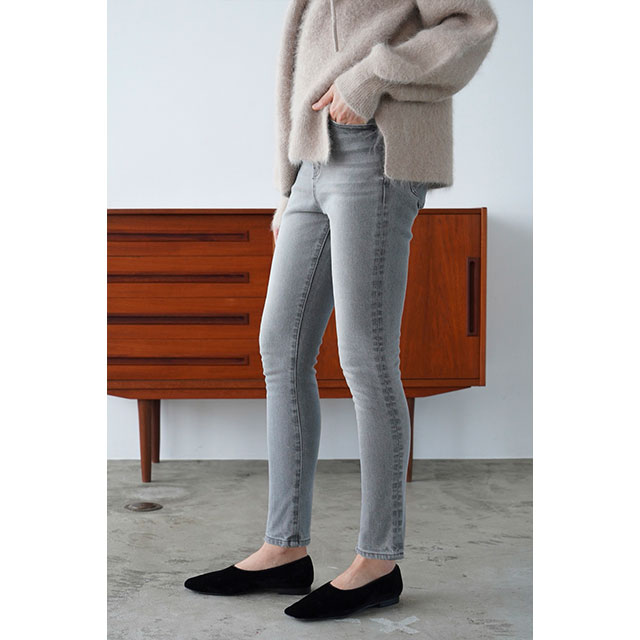 クラネ CLANE ジャストウエストスリム デニム パンツ J/W STRETCH SLIM DENIM PANTS 【2022 新作】 クラネ CLANE ジャストウエストスリム デニム パンツ J/W STRETCH SLIM