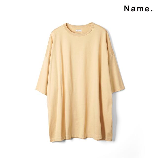 Name. ネーム SILKETE COTTON BIG TEE シルケット コットン ビッグ T 【2024 新作】