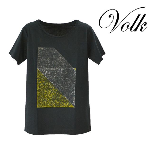 CASSAVES/カザべス プリントTシャツ メンズ トップス Tシャツ 半袖 ブラック 黒 イエロー