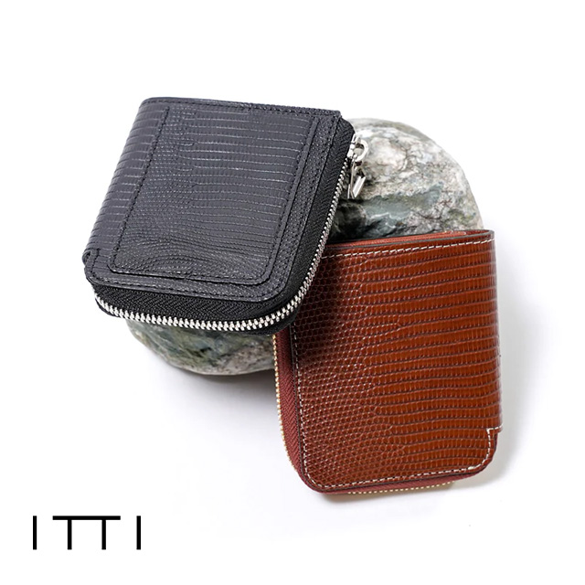 ITTI イッチ CRISTY VERY COMPACT WLT .5 / LIZARD クリスティ ベリー コンパクト ウォレット 5 リザード