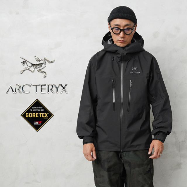 ARC’TERYX アークテリクス X000007555 Alpha SV GORE-TEXシェル ジャケット【正規取扱店】【BIRD AID対象】【Cx】【T】｜メンズ アウター 大きいサイズ マウンテンパーカー 防水 撥水 アウトドア キャンプ ブランド おしゃれ