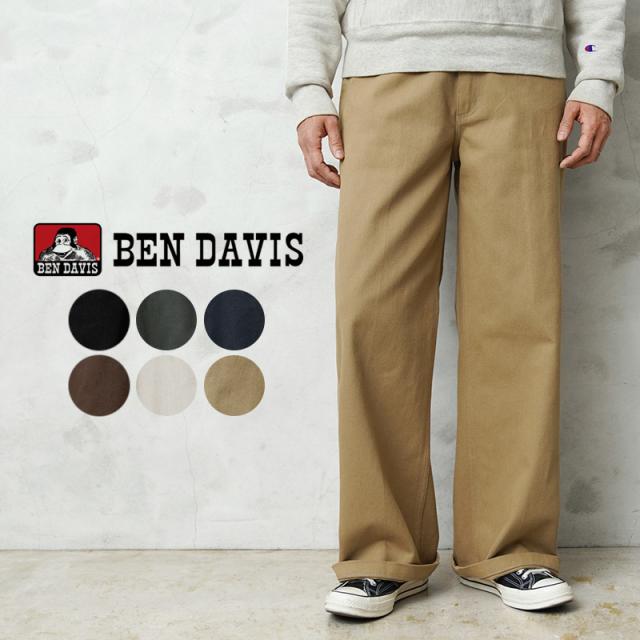 BEN DAVIS ベンデイビス T-23180009 EXTRA WIDE C-PANTS エクストラ ワイド ワーク パンツ【Cx】【T】｜メンズ カジュアル ロング トラウザー ワイド ワーク 作業着 ストレート 大きいサイズ ブランド おしゃれ