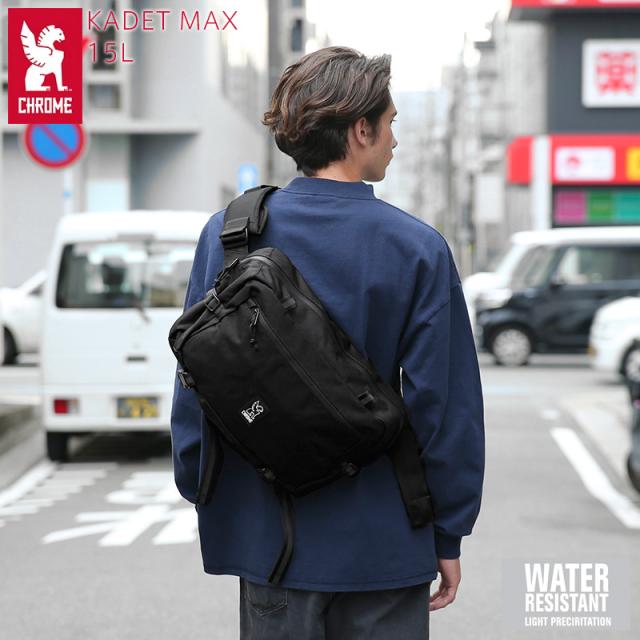CHROME クローム BG-351 KADET MAX カデット マックス スリングバッグ【T】【Cx】｜メンズ 肩掛け メッセンジャーバッグ 自転車 大容量 アウトドア キャンプ カジュアル 通勤 通学 ビジネス 旅行 ブランド おしゃれ