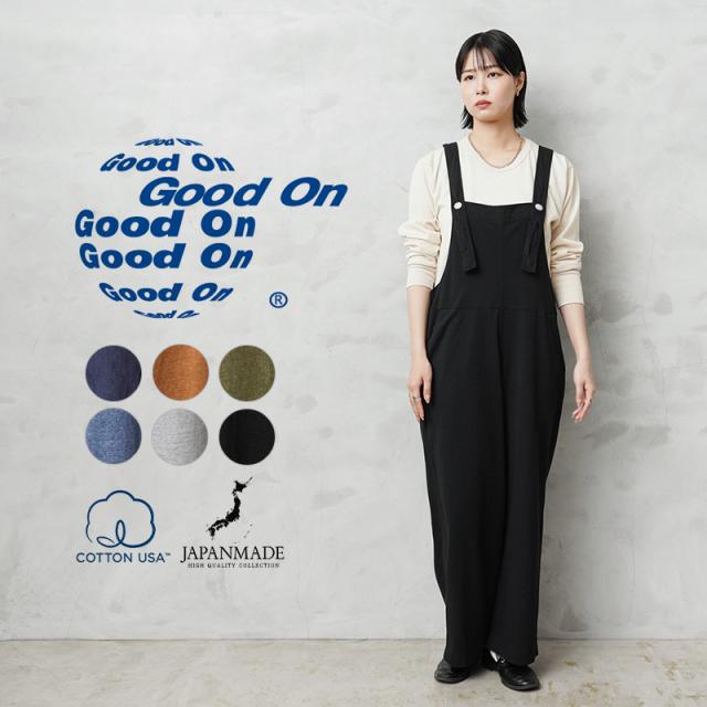 Good On グッドオン GOPT-2502 TEE サロペット レディース 日本製【Sx】【T】
