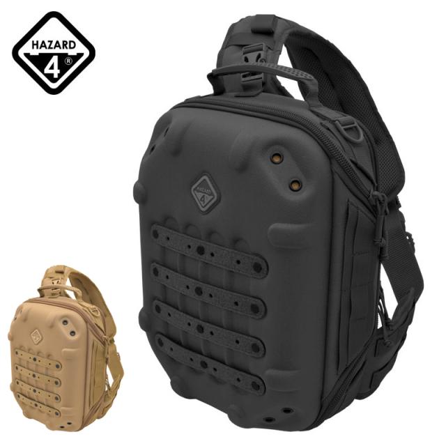 ミリタリー バッグ / HAZARD4 ハザード4 Hibachi light hardshell スリングバッグ / ショルダーバッグ カジュアル タクティカル タブレット ノートPC カメラ 一眼レフ ドローン 大容量 収納 通勤 通学 旅行 出張【T】