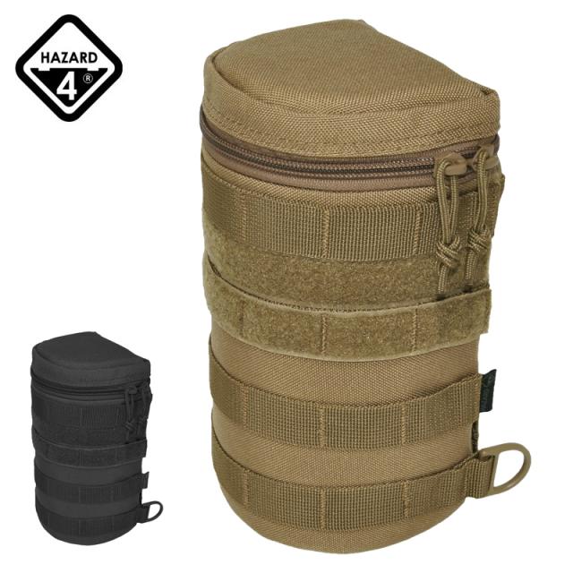 HAZARD4 ハザード4 Jelly Roll Large ポーチ【T】｜ミリタリーポーチ ミリタリーバッグ 一眼レフ レンズケース レンズポーチ 水筒カバー 小物入れ 収納 アウトドア タクティカル 断熱性