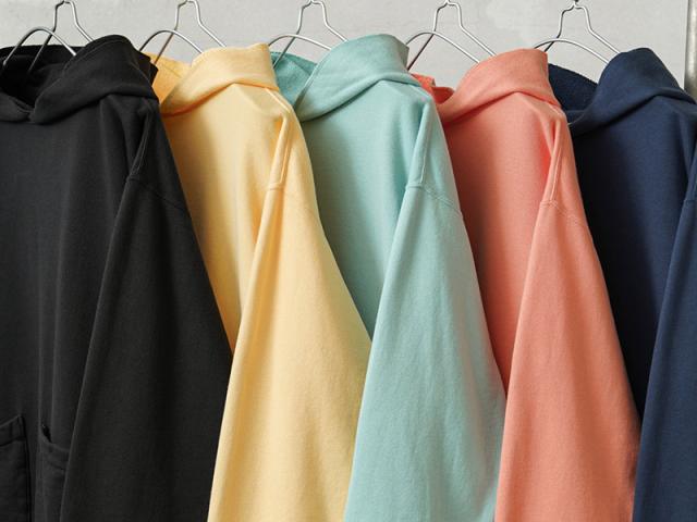 A.G.SPALDING&BROS エージースポルディング&ブロス SPL-AGS-251004 セパレートポケット スウェット パーカー 日本製【Cx】【T】｜メンズ アメカジ 裏毛 ミリタリー クロスネック フーディー 綿100% アズマ編み機 丸胴