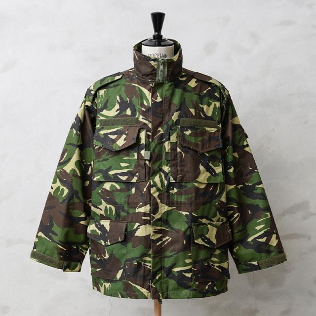 実物 新品 デッドストック ルーマニア軍 M2002 リップストップ フィールドジャケット DPMカモ ベルクロポケット【Cx】【I】｜ミリタリージャケット メンズ アウター 軍モノ 軍放出品 大きいサイズ 作業着 迷彩カモフラージュ