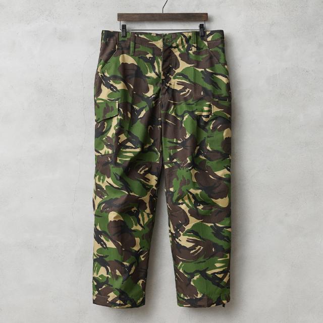 実物 新品 デッドストック ルーマニア軍 M2002 リップストップ フィールド カーゴパンツ DPMカモ【Cx】【I】｜ミリタリーパンツ ワークパンツ 軍パン 軍放出品 大きいサイズ 作業着 迷彩 カモフラージュ