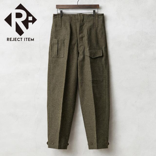 リジェクト 訳あり品 実物 USED オランダ軍 BATTLE DRESS（バトルドレス）ウール トラウザーズ / カーゴパンツ【Cx】【I】