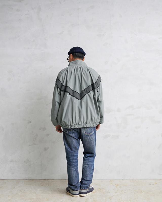 実物 USED 米軍 U.S.ARMY IPFU フィットネスジャケット【Cx】【I】｜ミリタリージャケット トレーニングジャケット ブルゾン アウター 軍放出品 軍モノ 大きいサイズ グレー