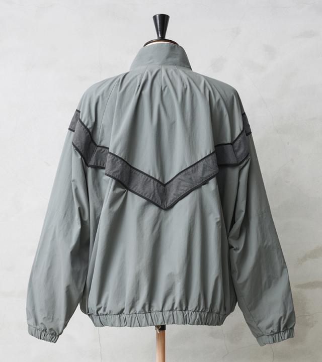 実物 USED 米軍 U.S.ARMY IPFU フィットネスジャケット【Cx】【I】｜ミリタリージャケット トレーニングジャケット ブルゾン アウター 軍放出品 軍モノ 大きいサイズ グレー