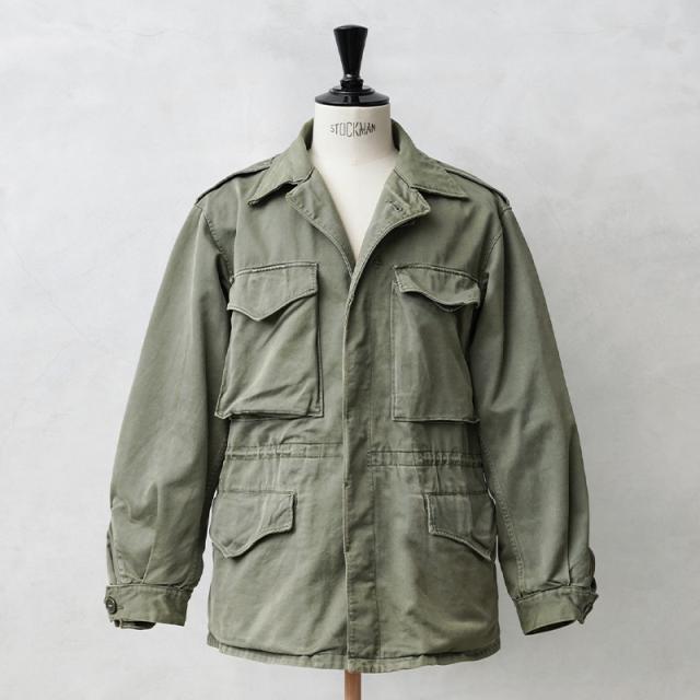リジェクト 訳あり品 実物 USED 米軍 M-43 フィールドジャケット【Cx】【I】