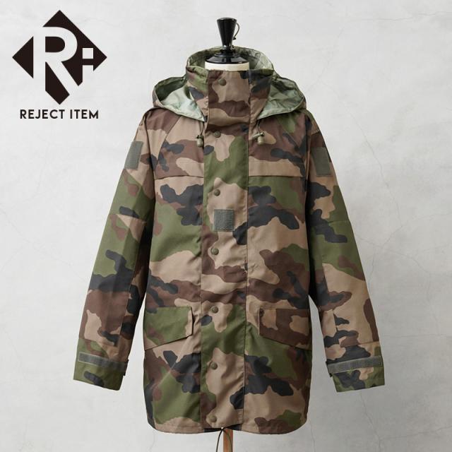 リジェクト 訳あり品 実物 USED フランス軍 CCE CAMO WATERPROOF フィールドパーカ 4ポケット【Cx】【I】