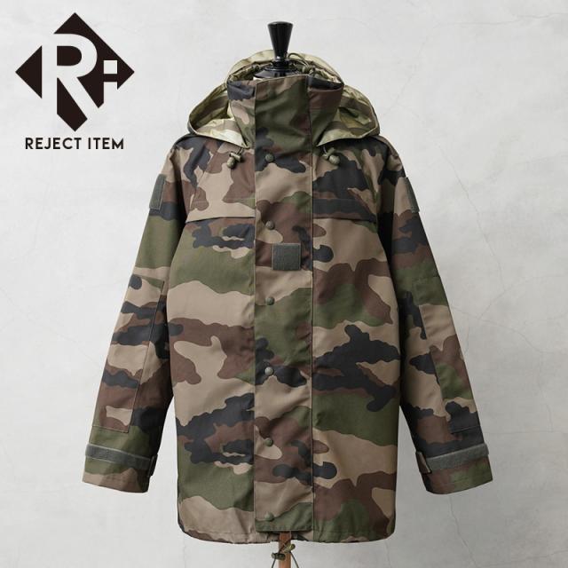 リジェクト 訳あり品 実物 USED フランス軍 CCE CAMO WATERPROOF フィールドパーカ 2ポケット【Cx】【I】