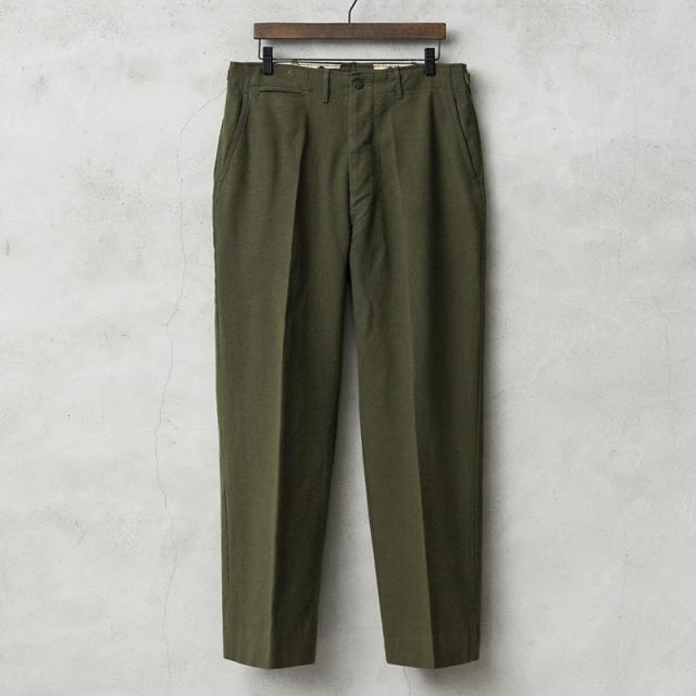 実物 USED 米軍 M-51 ウールパンツ 初期型 ボタンフライ / ヴィンテージ【Cx】【I】｜軍パン ミリタリー メンズ ファッション アメカジ ボトムス 中古 古着 OD トラウザーズ 防寒 冬物 おしゃれ