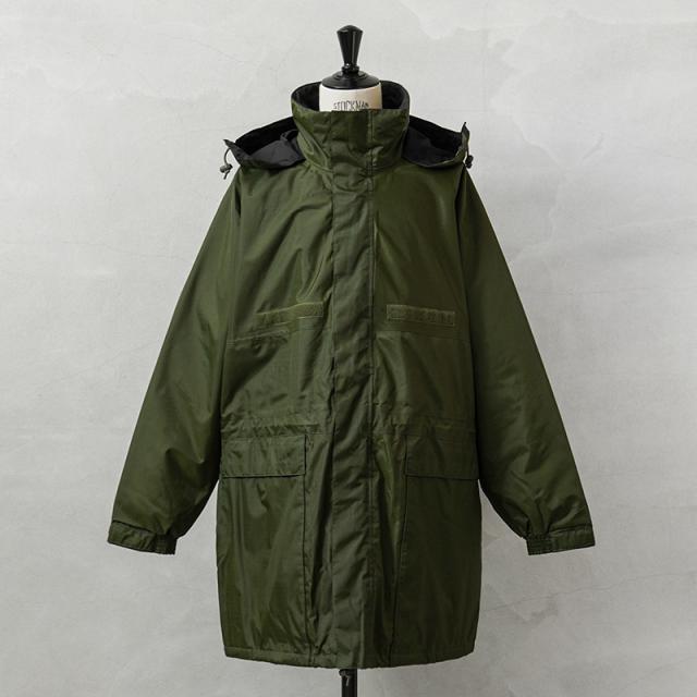 実物 新品 デッドストック ベルギー軍 SEYNTEX社製 リップストップ FR WATERPROOF パーカー / レインジャケット【Cx】【I】｜メンズファッション ミリタリージャケット ミリタリーパーカー 防水パーカー フード付き 難燃素材 アウトドア 軍物