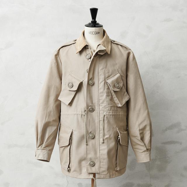 実物 新品 デッドストック カナダ軍 GS MK-2 カナディアン コンバット ジャケット コーデュロイカラー DESERT TAN / MK2【Cx】【I】｜ミリタリージャケット メンズファッション コンバットジャケット サープラス 襟 ミリタリー ウェア デザートタン アウター