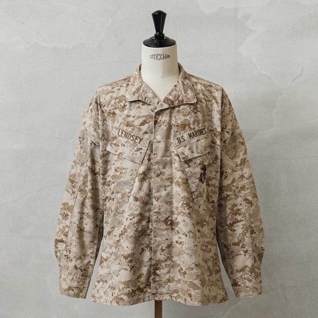 実物 USED 米軍 USMC MCCUU コンバットジャケット DESERT MARPAT / 米海兵隊 U.S.M.C.【Cx】【I】の ...