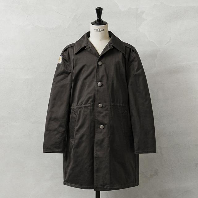 実物 新品 デッドストック デンマーク CIVILFORSVARET 民間防衛 M-71 フィールドコート【Cx】【I】｜メンズ アウター ミリタリー 大きいサイズ ロングコート カジュアル 古着 おしゃれ