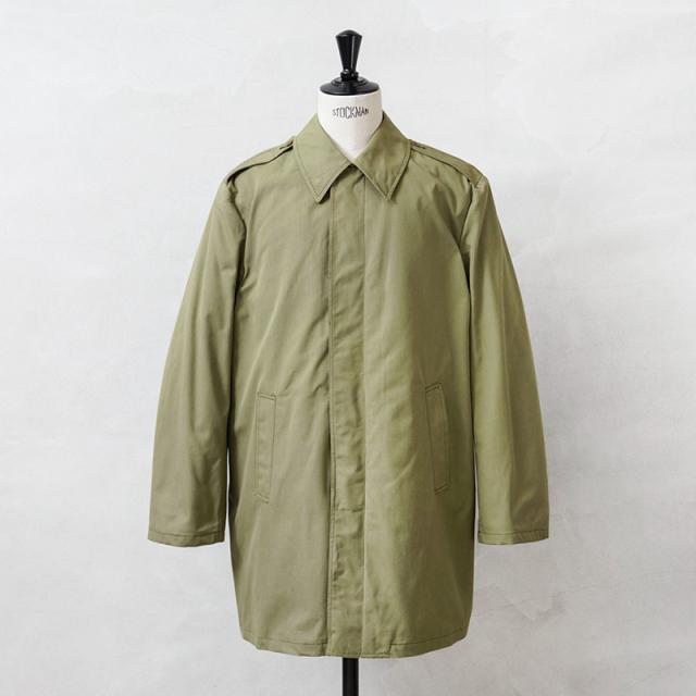 実物 新品 デッドストック ルーマニア軍 WINTER ジャケット ライナー付き ボア・ベルト無し【Cx】【I】｜ミリタリー メンズファッション 軍物 ヘビーアウター ボアライナー付き 防寒 秋冬 オリーブ カーキ コート 古着 アウター