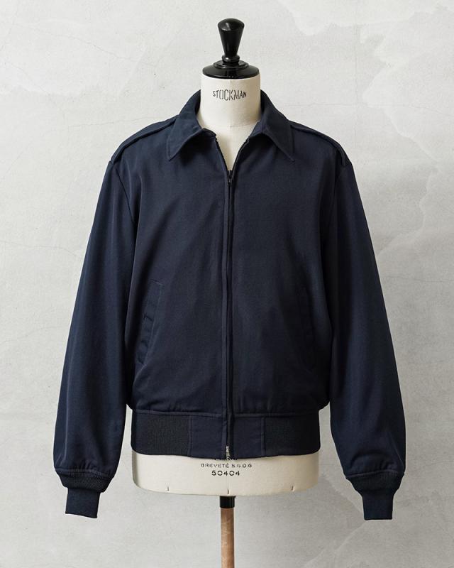 実物 USED 米軍 U.S.AIR FORCE ライトウェイトジャケット ライナー付き SOLID【Cx】【I】｜メンズファッション アメカジ ミリタリー ブルゾン 古着 ネイビー 刺繍ロゴ ユーズド