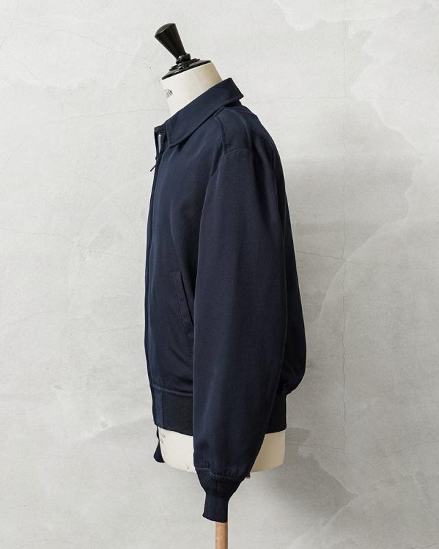 実物 USED 米軍 U.S.AIR FORCE ライトウェイトジャケット ライナー付き SOLID【Cx】【I】｜メンズファッション アメカジ ミリタリー ブルゾン 古着 ネイビー 刺繍ロゴ ユーズド