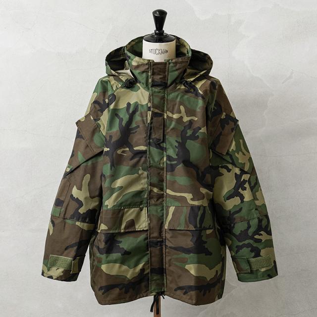 MADE IN USA 新品デッドストック 米軍 ECWCS Gen2 パーカー WOODLAND CAMO【Cx】【I】｜メンズファッション アウター ミリタリージャケット ウッドランドカモ 迷彩 メンズコート 防水ジャケット