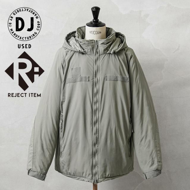 リジェクト 訳あり品 実物 USED 米軍 ECWCS Gen III Level 7 ジャケット URBAN GREY【DJ MANUFACTURING CORP】【Cx】 【I】