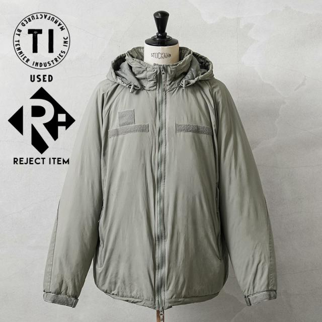 リジェクト 訳あり品 実物 USED 米軍 ECWCS Gen III Level 7 ジャケット URBAN GREY【TENNIER INDUSTRIES】【Cx】 【I】