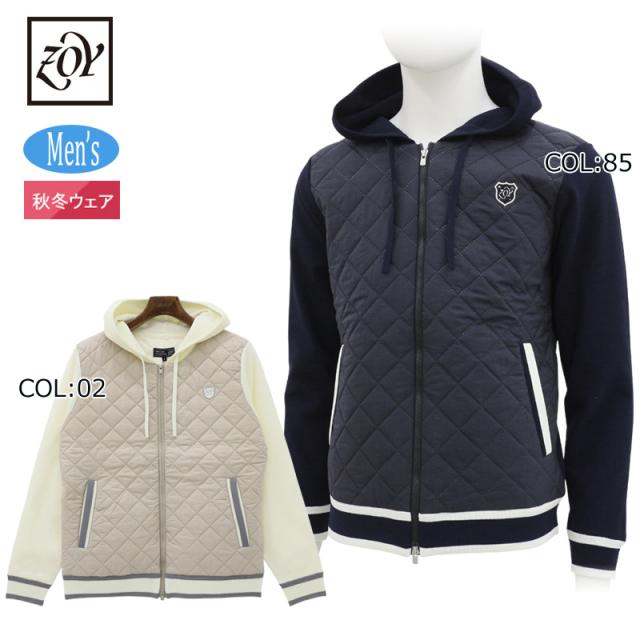 ゾーイ ZOY 071444713 メンズ ブルゾン ストレッチ 軽量 ゴルフウェア スポーツウェア 秋冬