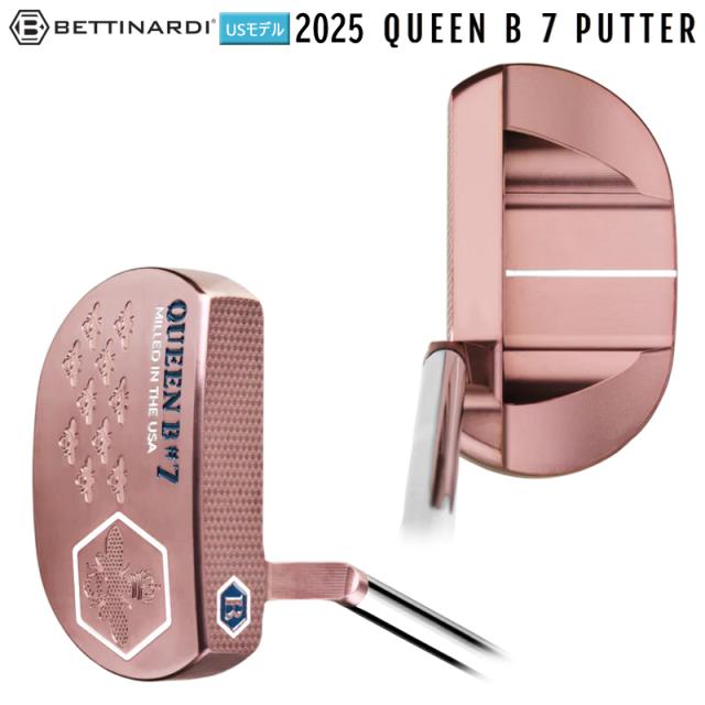 ベティナルディ(BETTINARDI) 2025 クイーンB 7 クレッセント (QUEEN B 7) パター 右用 QB7 CRESCENT USモデル