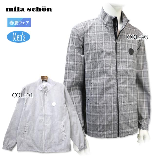 ミラショーン milaschon 7333112102 メンズ ブルゾン フルジップ ゴルフウェア スポーツウェア 春夏