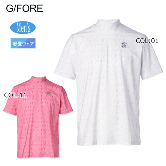 G/FORE (GFORE) ジーフォア 073213003 メンズ 半袖ハイネックシャツ ゴルフウェア スポーツウェア 春夏