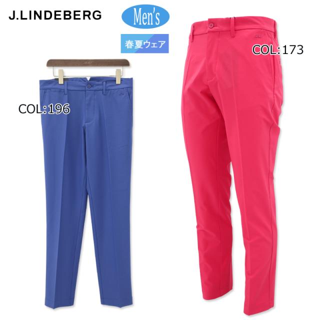 2025年春夏モデル ジェイリンドバーグ J.LINDEBERG 071-73312 メンズ ロングパンツ Ellottパンツ ゴルフウェア スポーツウェア 春夏