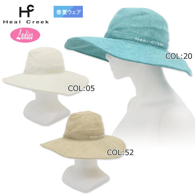 ヒールクリーク Heal Creek 003-50264 レディース バケットハット キャップ メッシュ ＵＶカット 帽子 ゴルフキャップ 春夏秋 夏小物