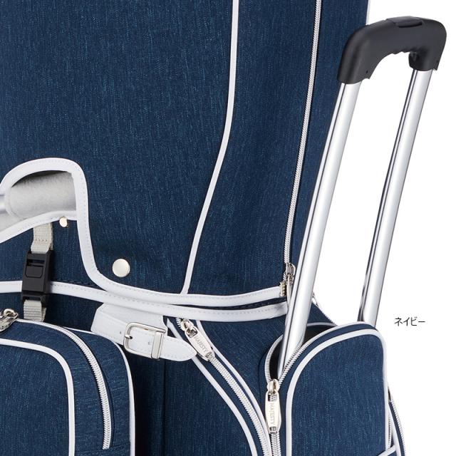 マジェスティ(MAJESTY) CB3410 9型(3.7kg) 2024 ヘザー ホイール (二輪) 男女兼用 キャディバッグ (Heather Wheel Caddy Bag)