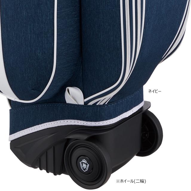 マジェスティ(MAJESTY) CB3410 9型(3.7kg) 2024 ヘザー ホイール (二輪) 男女兼用 キャディバッグ (Heather Wheel Caddy Bag)